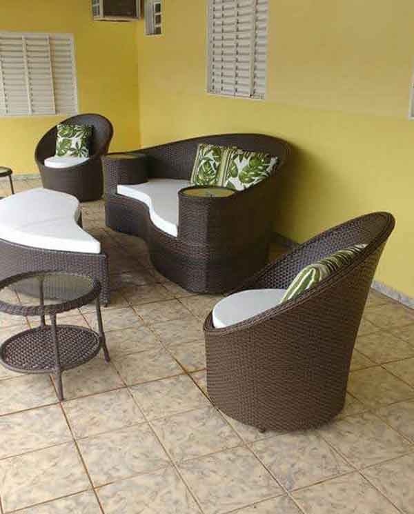 Muebles en Rattan también para interiores MUEBLES EXTERIORES COLOMBIA